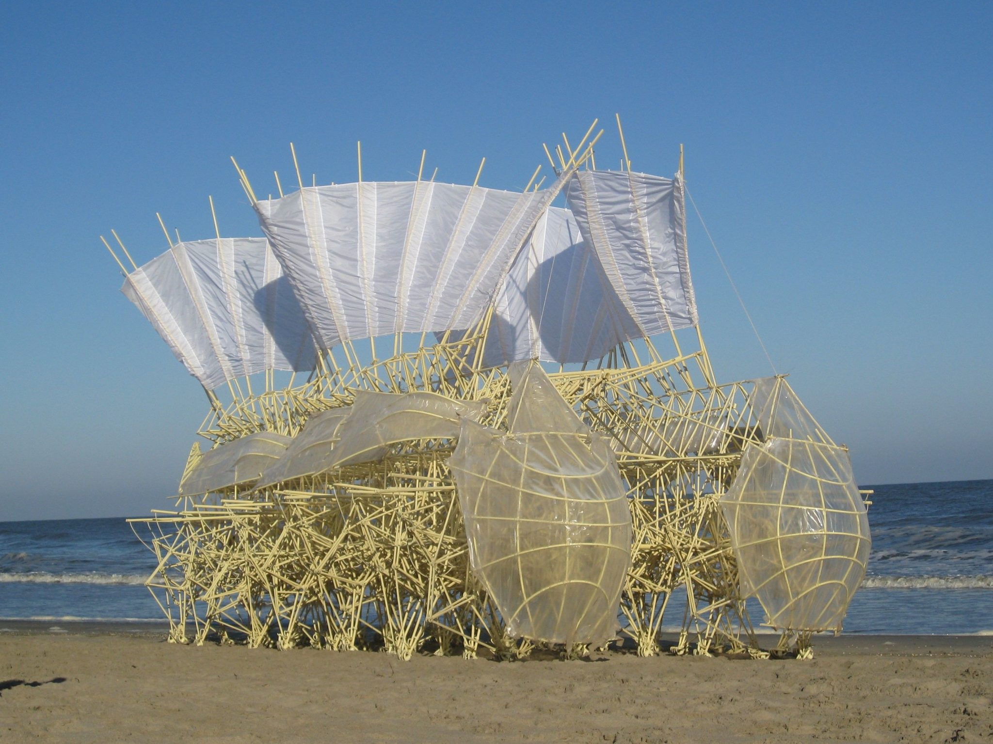 La Evolución de las Strandbeest de Theo Jansen - La Cueva del Lobo